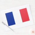 France/French Flag Rectangular Sticker | Zazzle