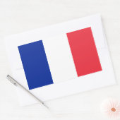 France/French Flag Rectangular Sticker | Zazzle