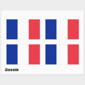 France/French Flag Rectangular Sticker | Zazzle