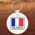 France Keychain | Zazzle