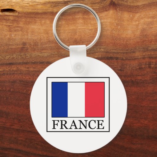 France Keychain | Zazzle