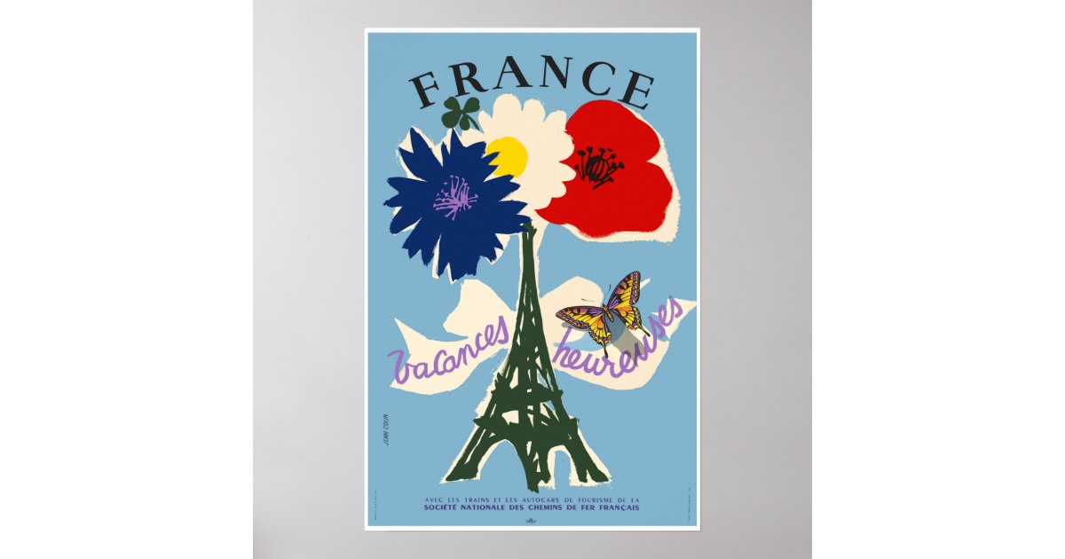 France, Travel Poster | Zazzle