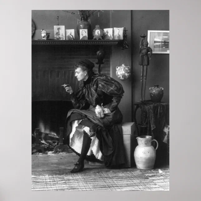 Frances Benjamin Johnston, 1896 Poster | Zazzle