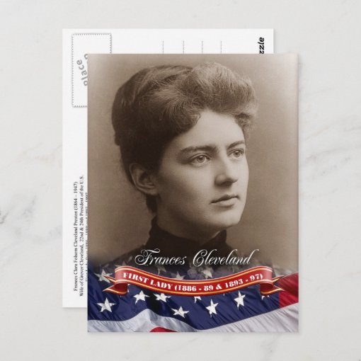 Frances Cleveland, First Lady of the U.S. Postcard | Zazzle