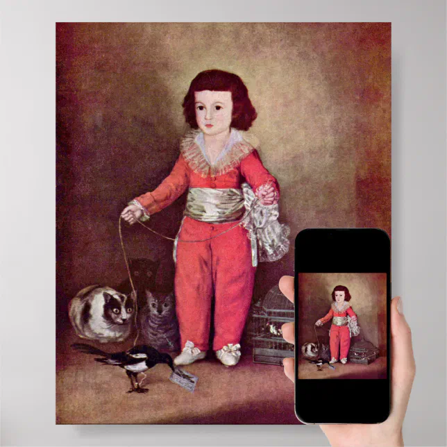 Francisco de Goya - Portrait of Don Manuel Poster | Zazzle