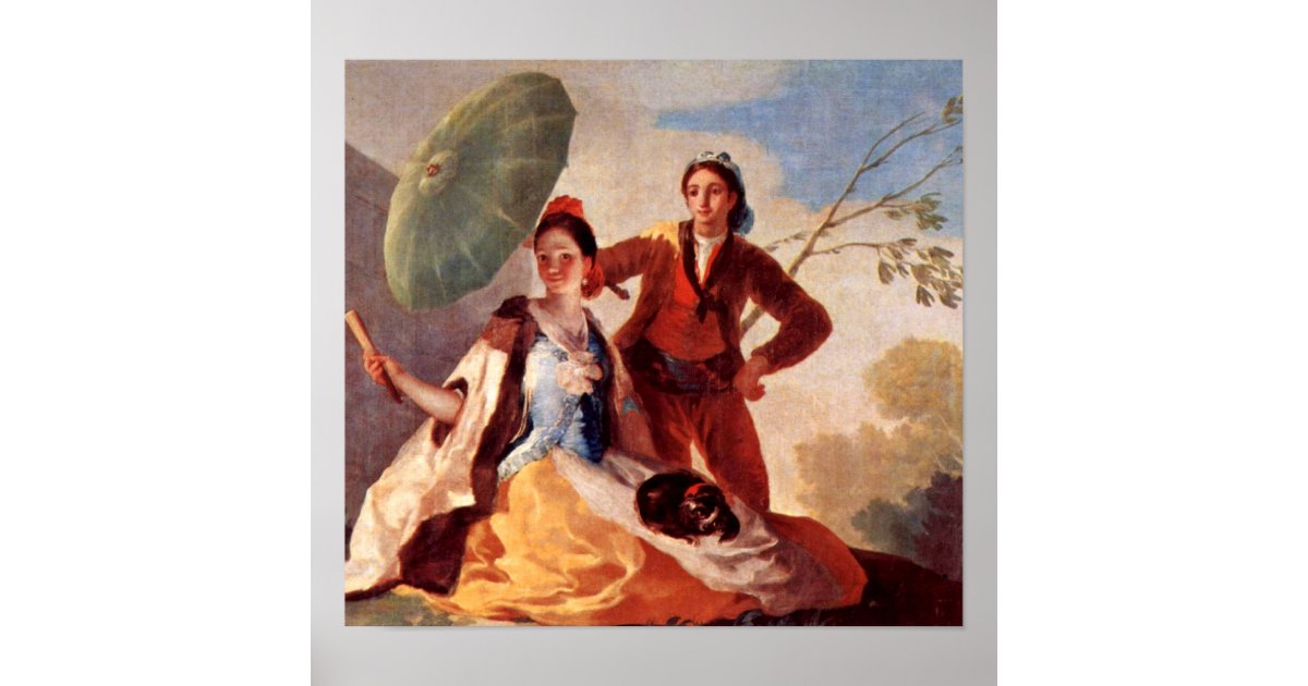 Francisco de Goya - The Parasol Poster | Zazzle