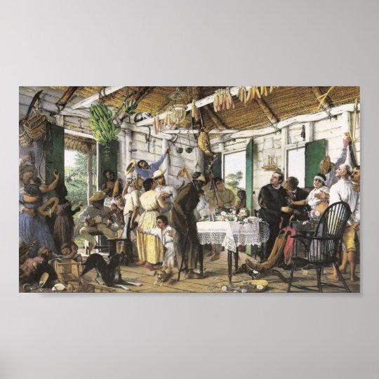 Francisco Oller El Velorio Poster | Zazzle.com