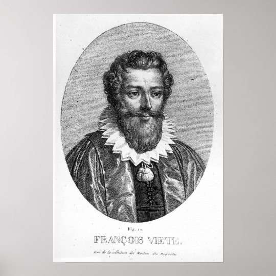 Francois Viete Poster | Zazzle.com
