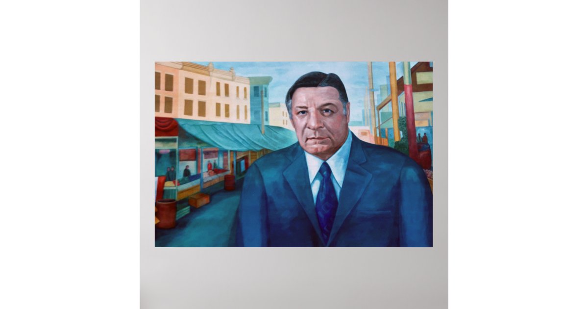 Frank Rizzo Mural Poster | Zazzle