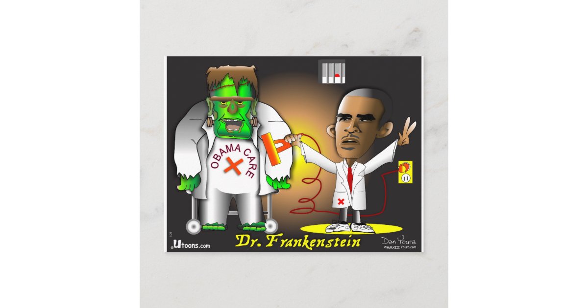 Frankenstein Monster Postcard | Zazzle