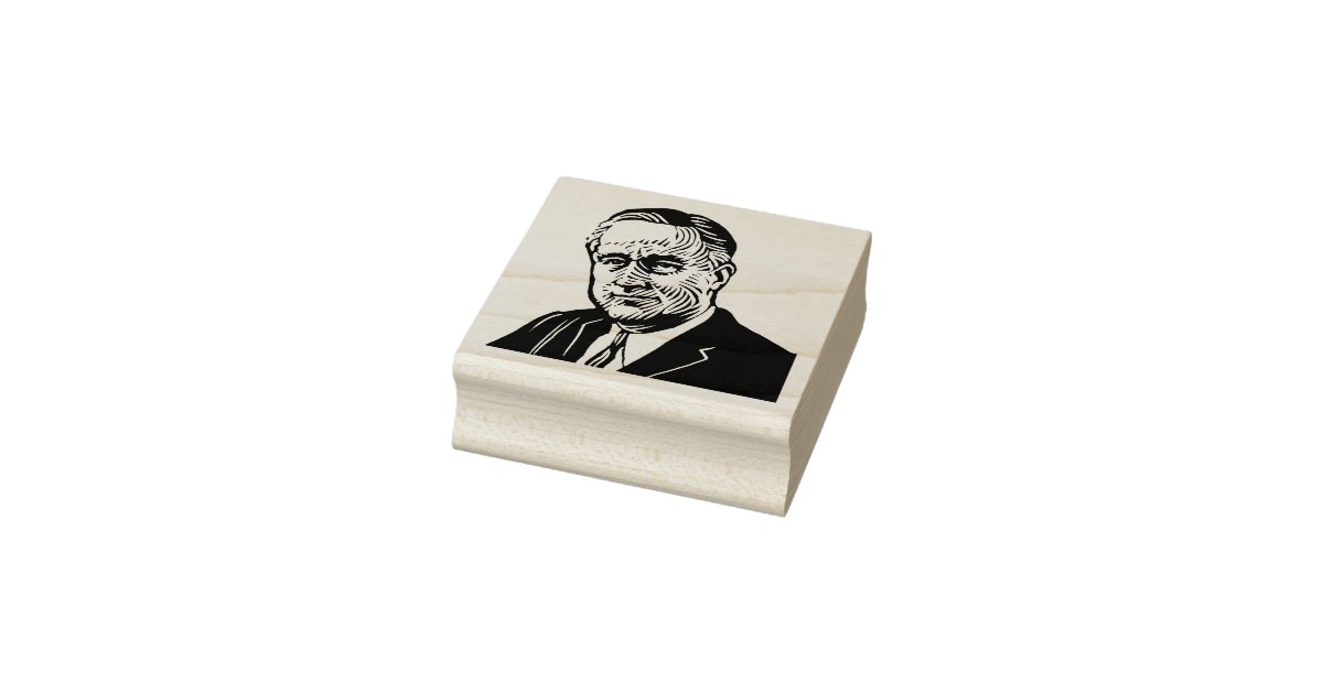 Franklin D Roosevelt Rubber Stamp | Zazzle