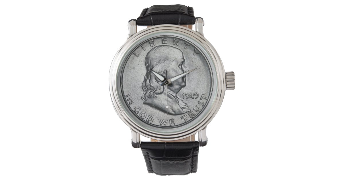 Franklin Half Dollar Watch | Zazzle
