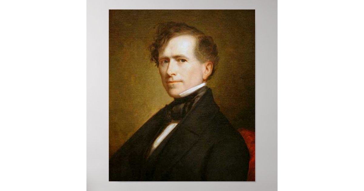 Franklin Pierce 14th President Poster | Zazzle