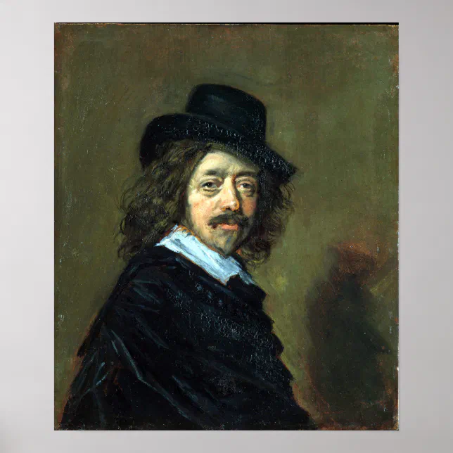 Frans Hals Self-portrait Poster | Zazzle