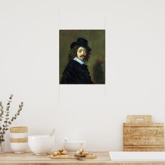 Frans Hals Self-portrait Poster | Zazzle