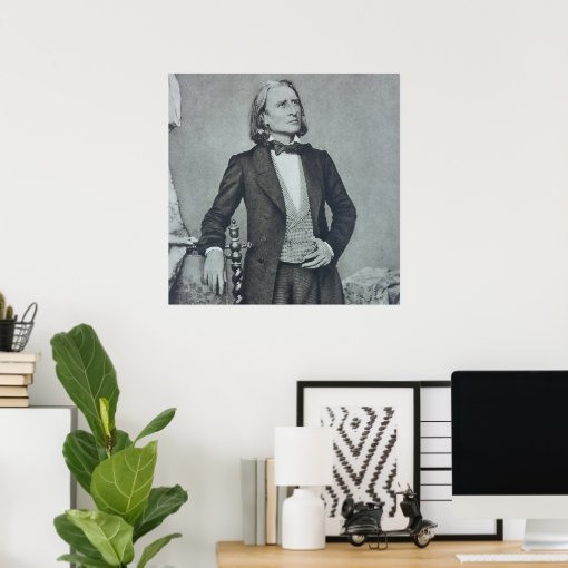franz liszt poster | Zazzle