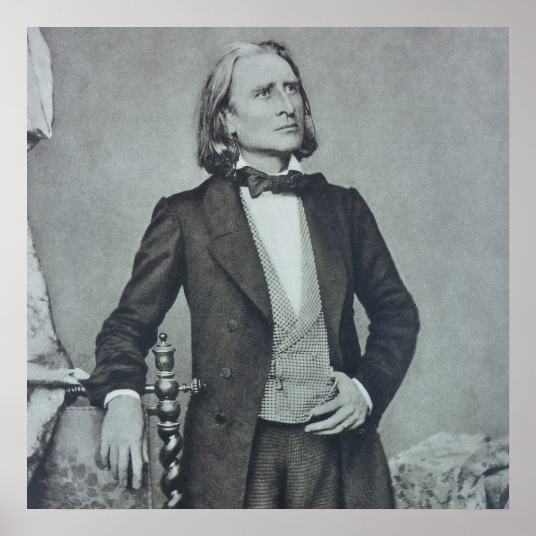 franz liszt poster | Zazzle