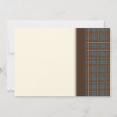 Fraser Ancient Hunting Tartan Wedding Invitation | Zazzle