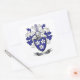 Frazier Family Crest Coat of Arms Square Sticker | Zazzle