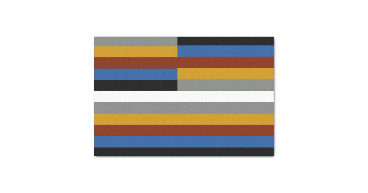 Freak Pride Flag Tissue Paper | Zazzle