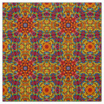 tiki red fabric | Zazzle