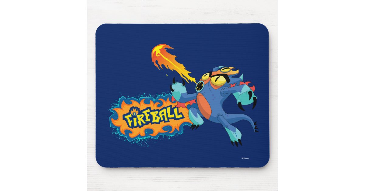 Fred | Fireball Mouse Pad | Zazzle