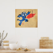 Fred Monster Suit Poster | Zazzle