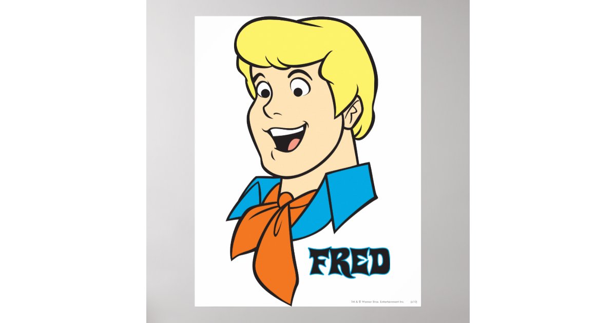 Fred Name Graphic Poster | Zazzle