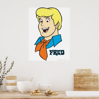 Fred Name Graphic Poster | Zazzle