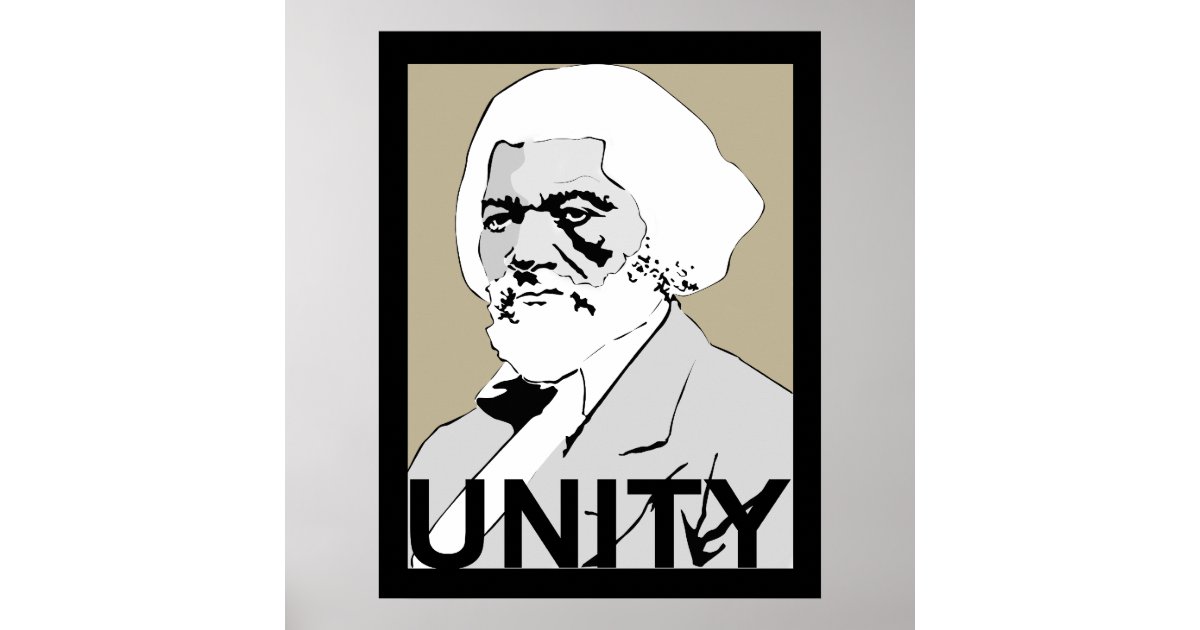 frederick douglass poster | Zazzle
