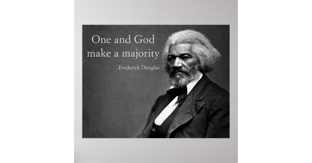 Frederick Douglass Poster | Zazzle