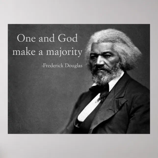 Frederick Douglass Poster | Zazzle