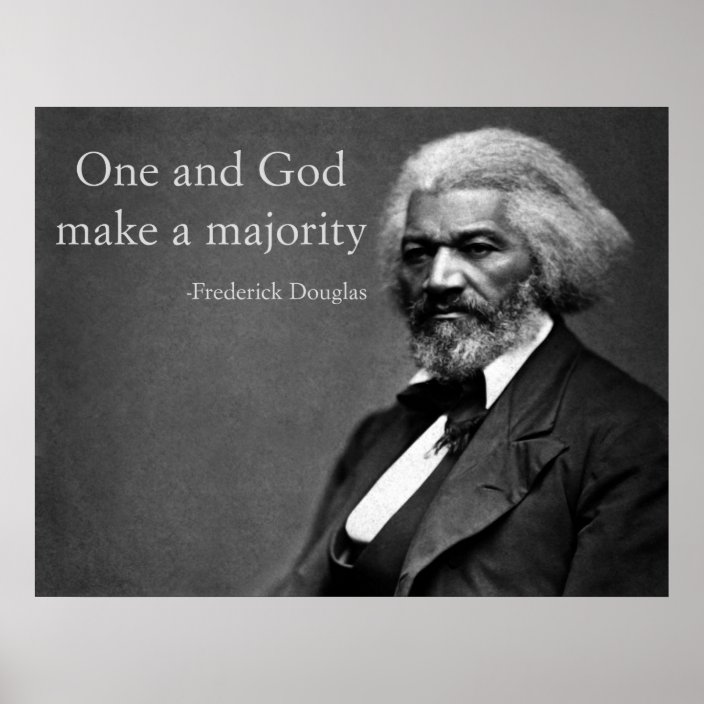 Frederick Douglass Poster | Zazzle.com
