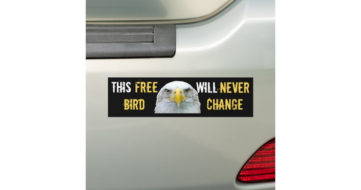 Free Bird Bumper Sticker | Zazzle