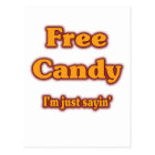 free candy Postcard | Zazzle.com