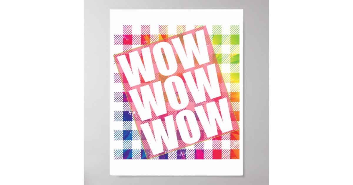 Free Day Wow - WOW WOW WOW meme Essential Poster | Zazzle