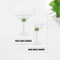 Free Drink Voucher Ticket Bar Token Card | Zazzle