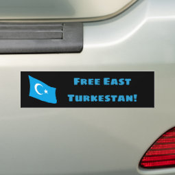 Free East Turkestan Bumper Sticker | Zazzle
