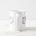 FREE GLUTEN Diet Humor Celiac Parody Funny Quote Coffee Mug | Zazzle