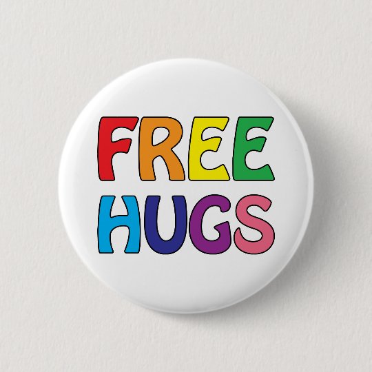 Free Hugs Button | Zazzle.com