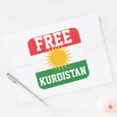 FREE KURDISTAN FLAG STICKERS | Zazzle