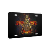 Free Mason License Plate | Zazzle