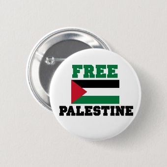Free Palestine Button | Zazzle