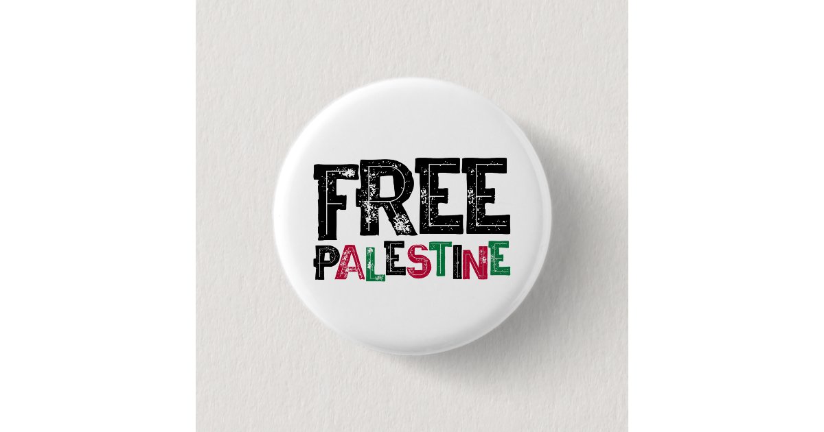 Free Palestine Button | Zazzle