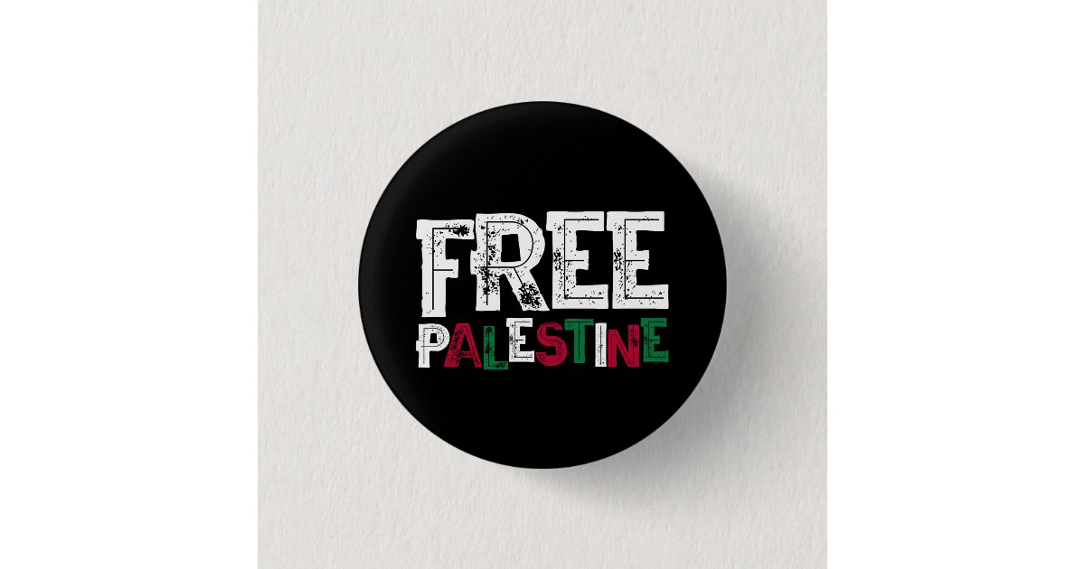 Free Palestine Button | Zazzle