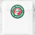 Free Palestine End Apartheid Classic Round Sticker | Zazzle