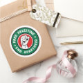 Free Palestine End Apartheid Classic Round Sticker | Zazzle