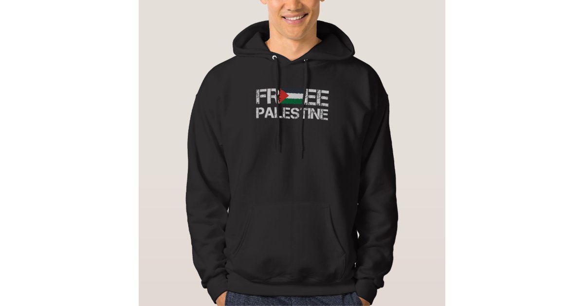 Free Palestine Palestinian Freedom Flag Hoodie | Zazzle