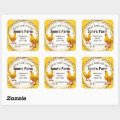 free range egg box Label farm shop | Zazzle