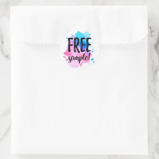 Free sample label | Zazzle